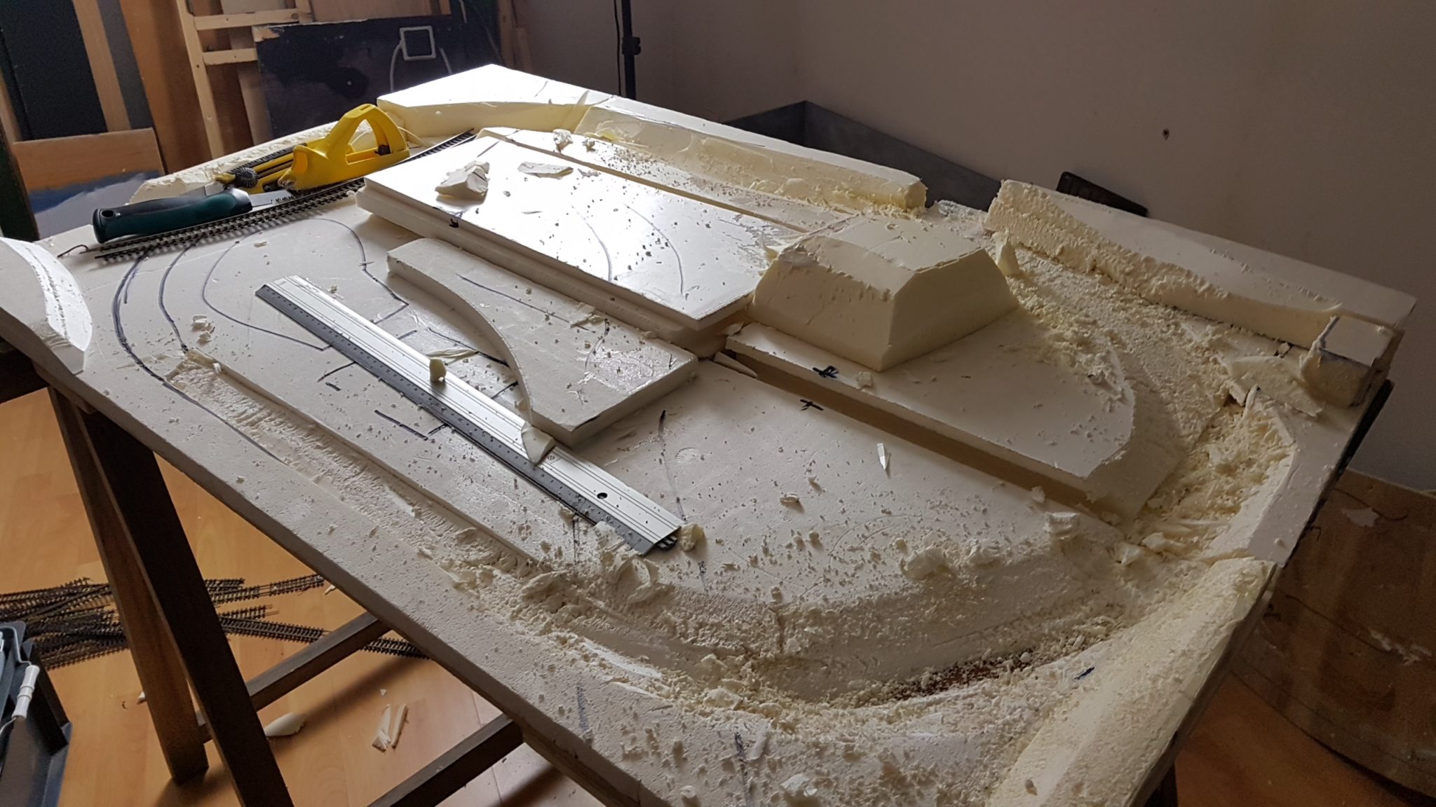 Un petit réseau Ho simple et rapide à réaliser - Le train de Jules